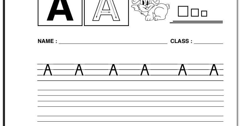 DOWNLOAD BUKU BELAJAR MENULIS ABJAD UNTUK ANAK TK DAN SD CAPITAL ...