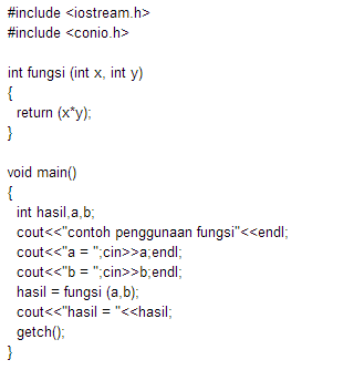 Algoritma: Struktur Fungsi