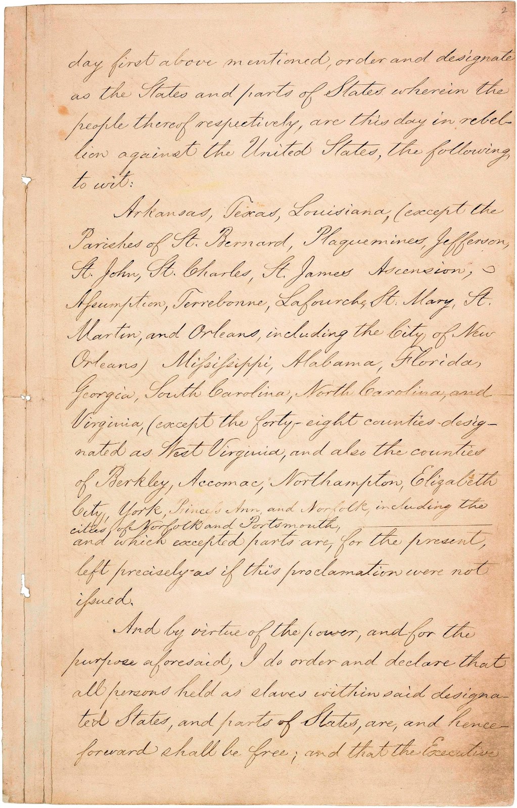 Emancipation Proclamation