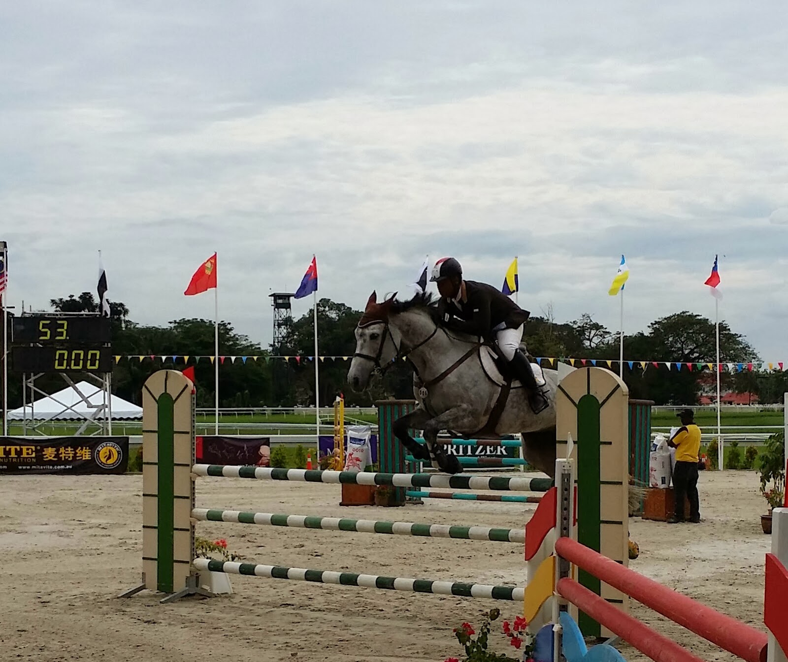 Xing Fu: VISITING HORSE SHOW AT PERAK TURF CLUB