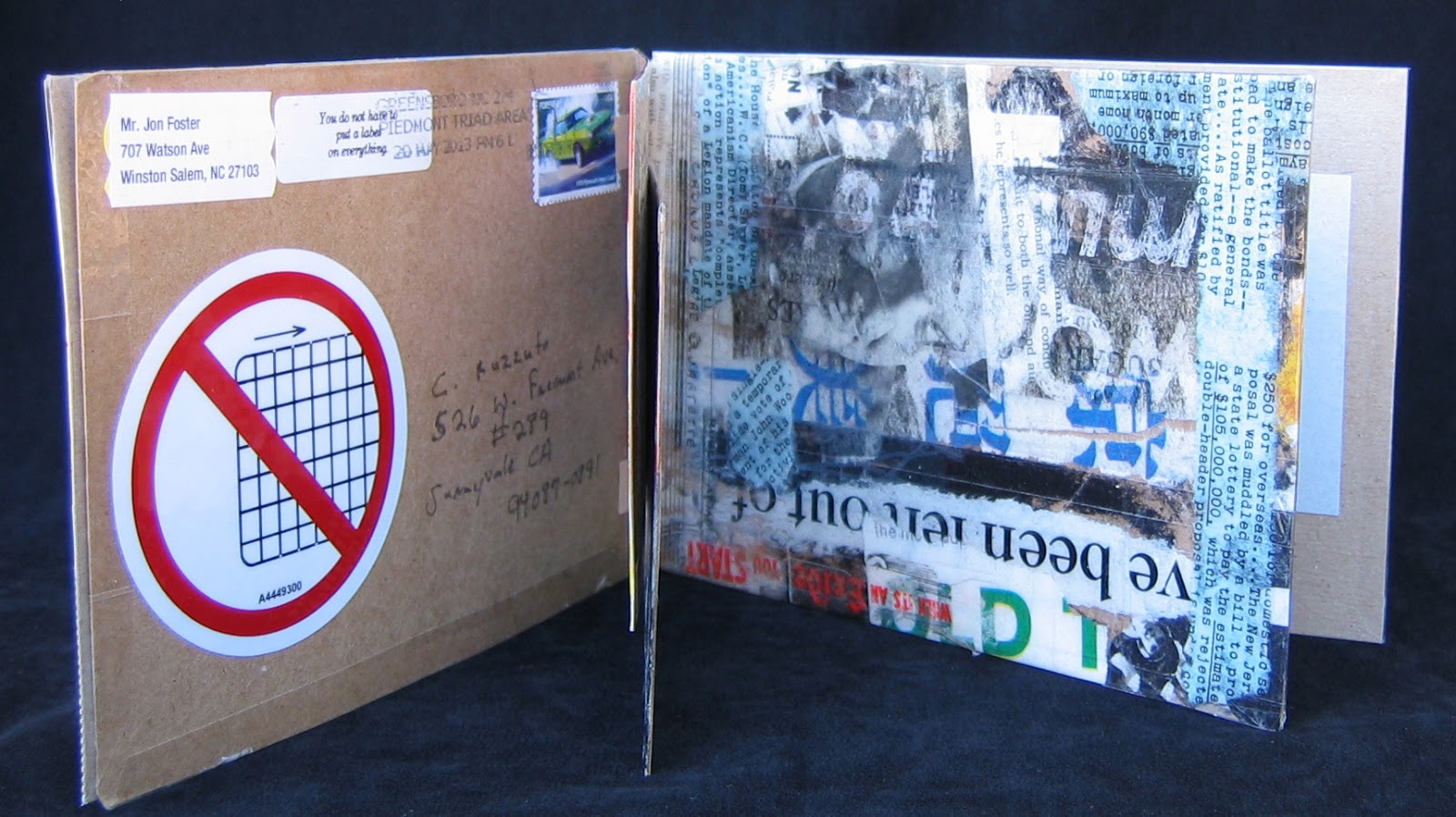 DeCordis Mail Art: #29 Collaborative Mail Art Book