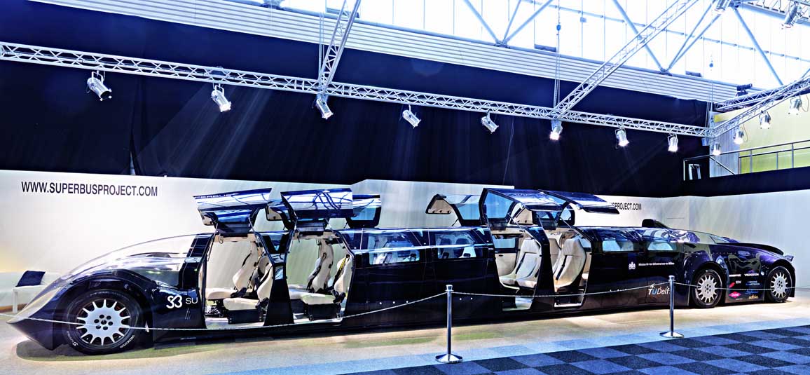 Dubai photos: First Superbus prototype to be presented at the 59th UITP ...