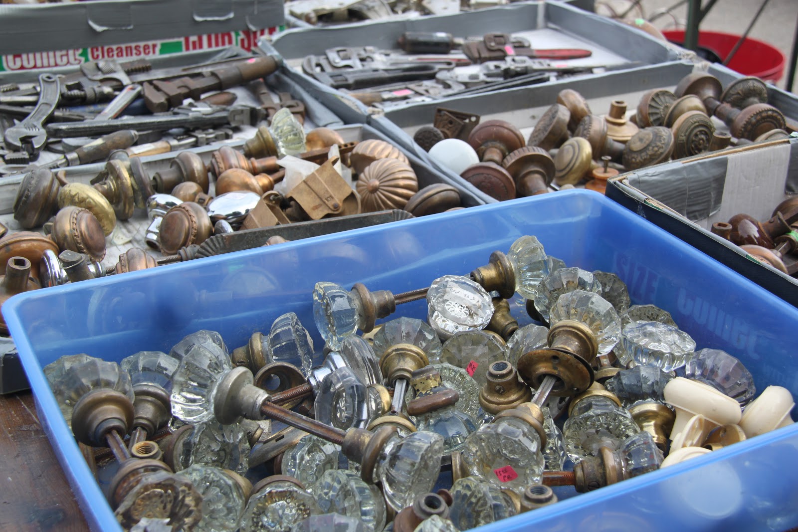 Flea Market Finds - Smashed Peas & Carrots