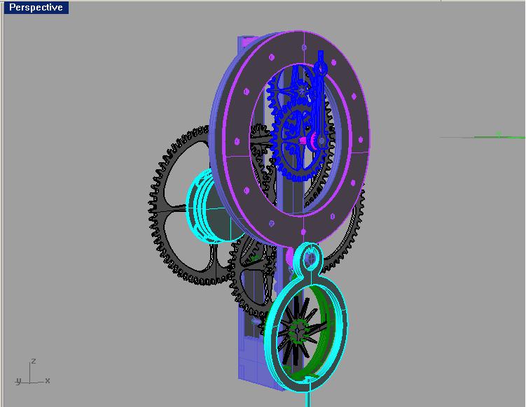 Tempus Fugit: New Design with Gravity Escapement!