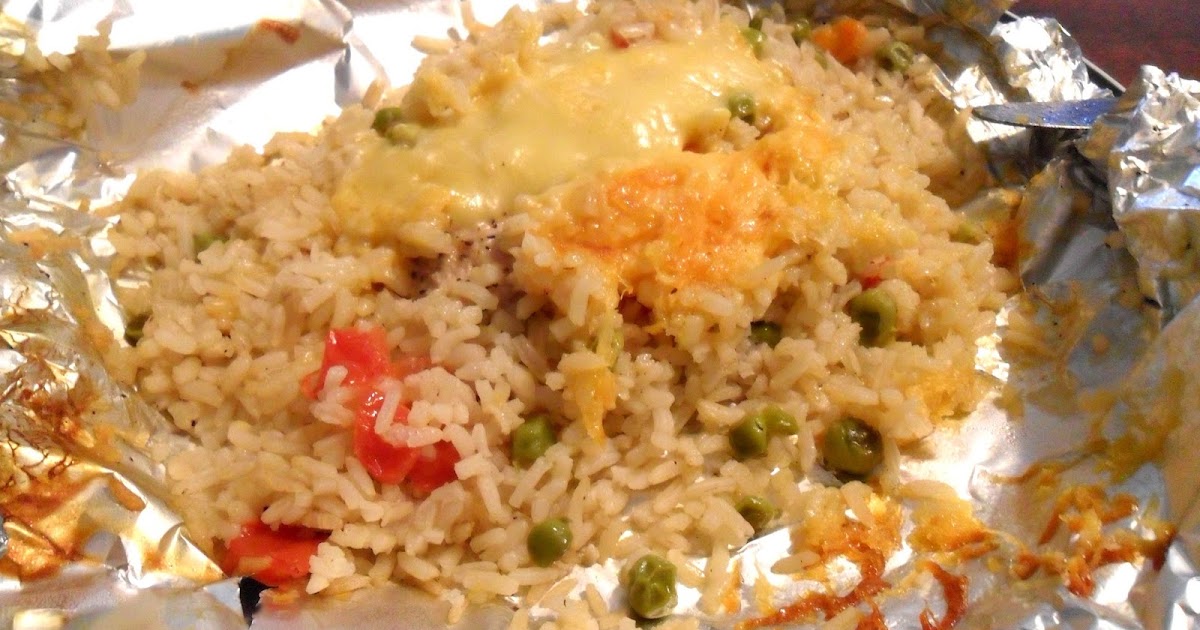 Southern With A Twist: Easy Chicken and Rice Foil Packets
