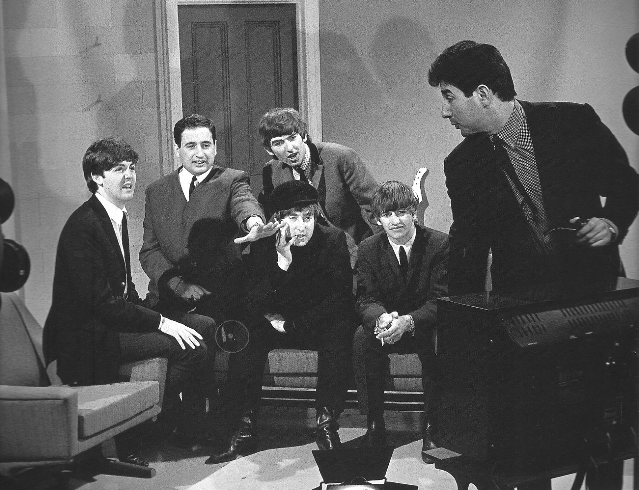 Meet the Beatles for Real: Watching telly on the telly