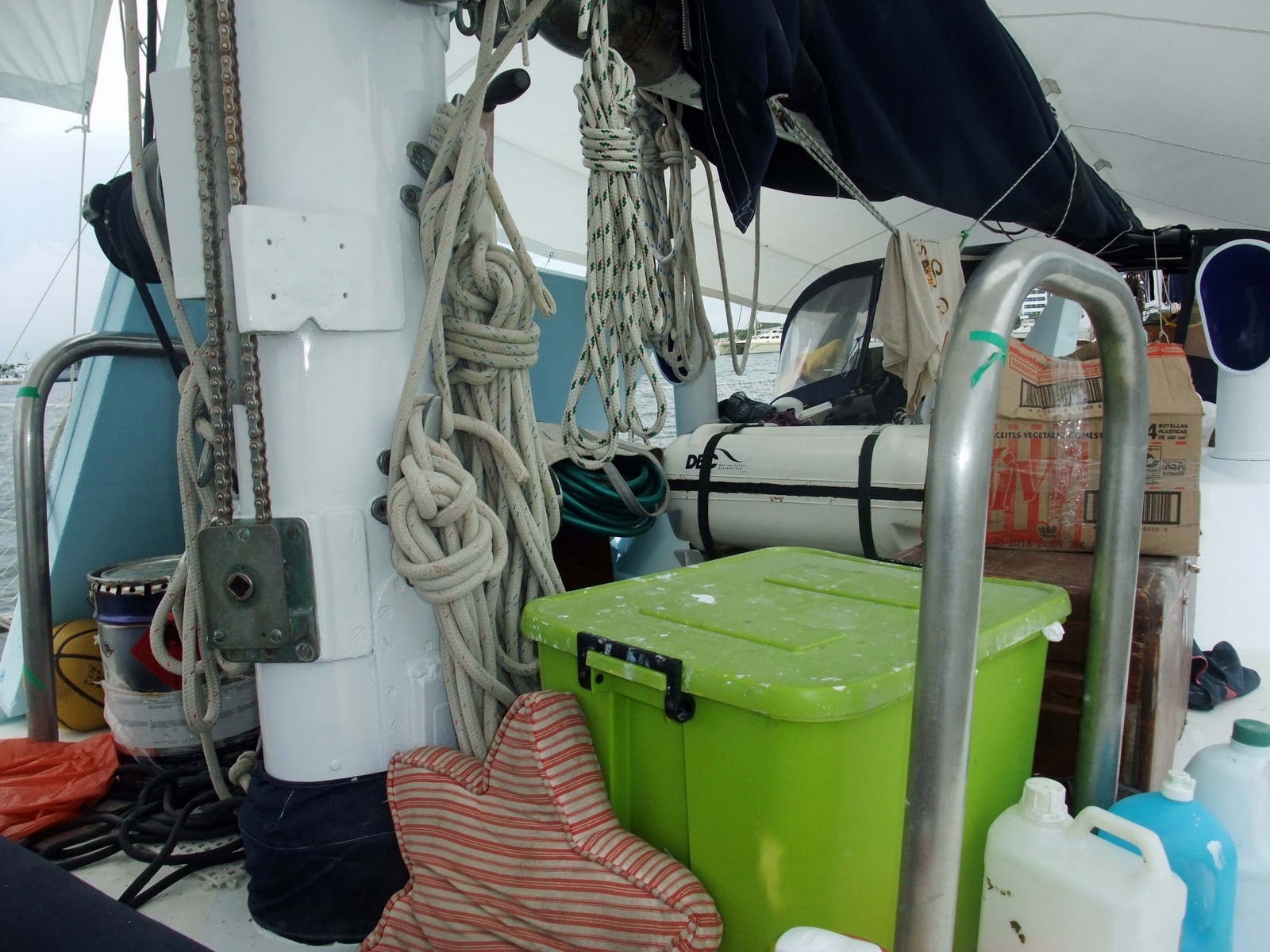Sailing Papillon: The Incredible Shrinking Boat