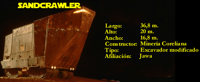 Distrito Star Wars: Sandcrawler