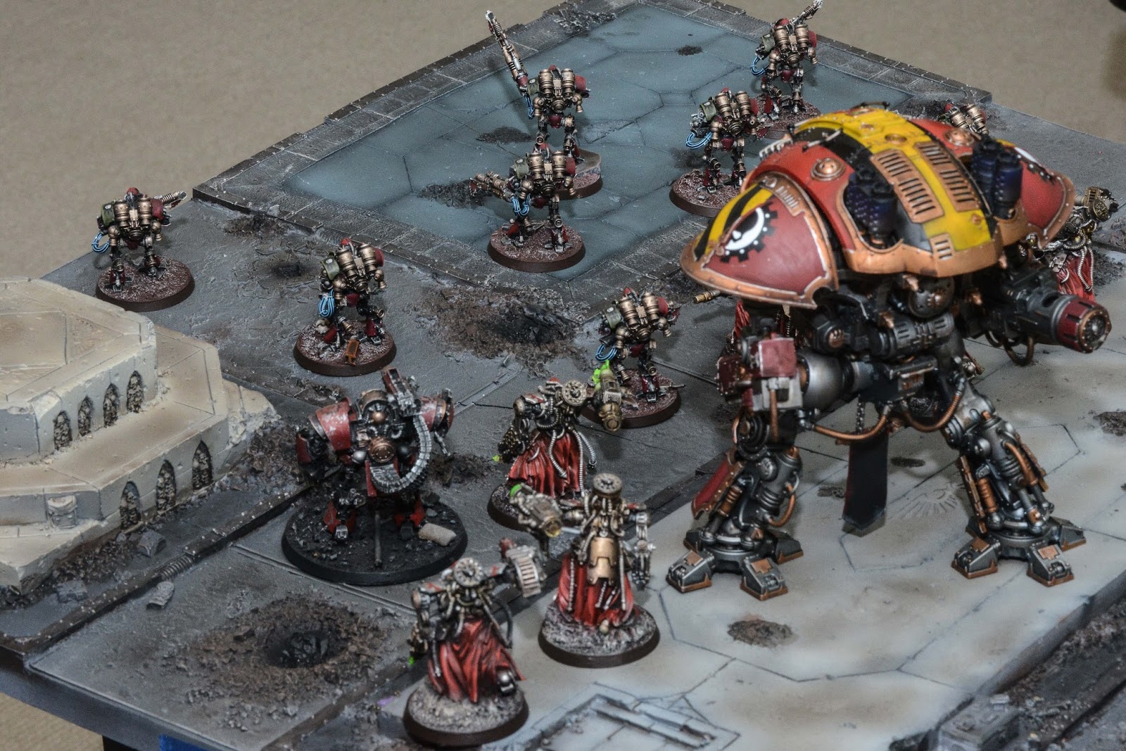 Addicted To Resin: Mechanicum Knight Finished,