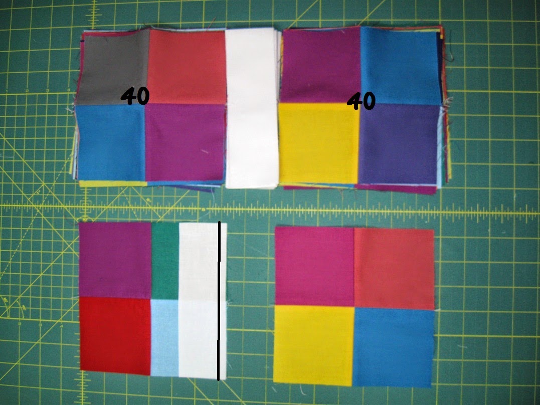 Happy Quilting: Four Square - A Tutorial and Giveaway