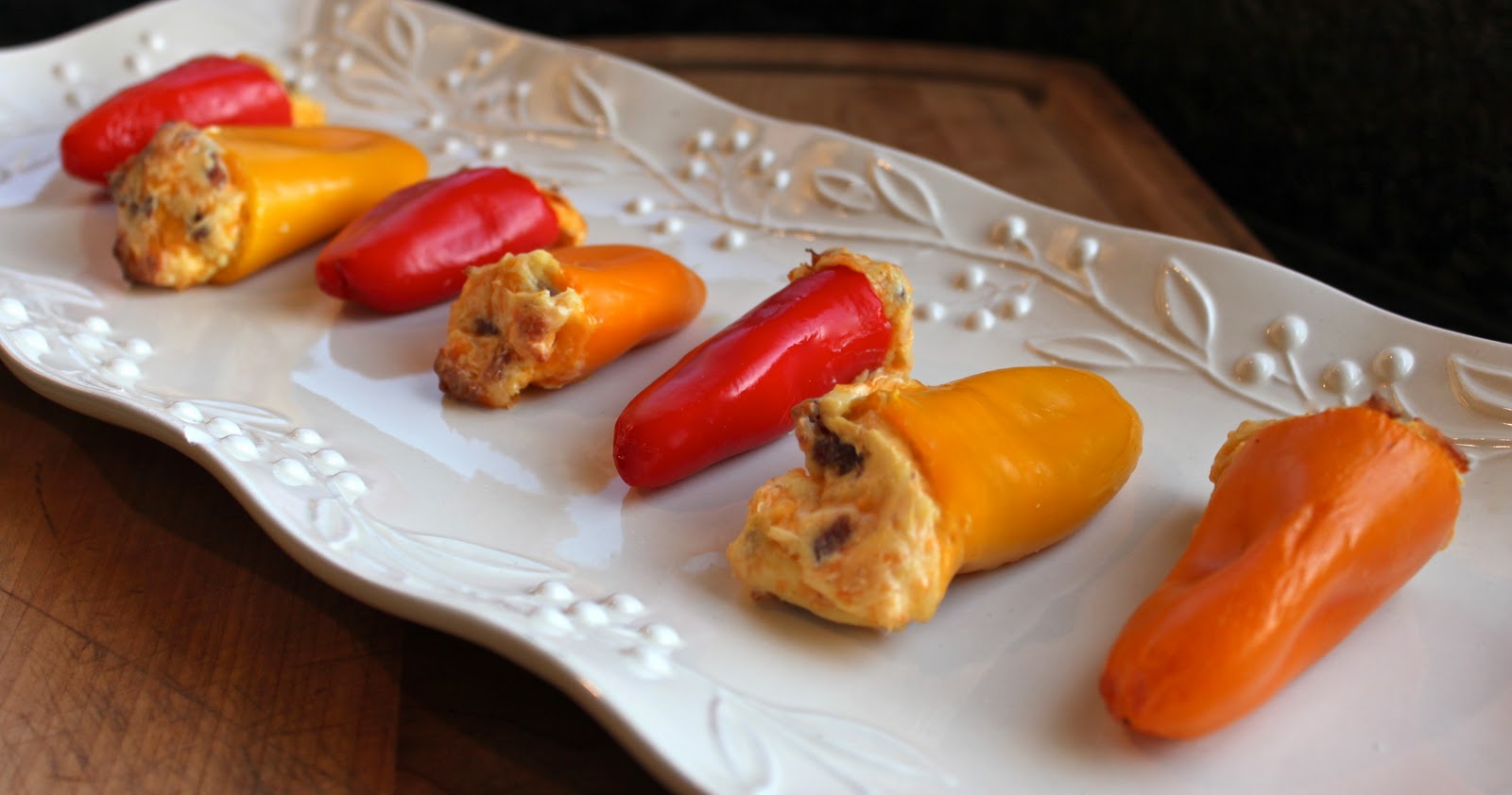 From Which Things Grow: Chew on This | Stuffed Mini Sweet Peppers