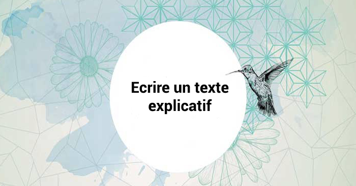 Exemple de texte explicatif