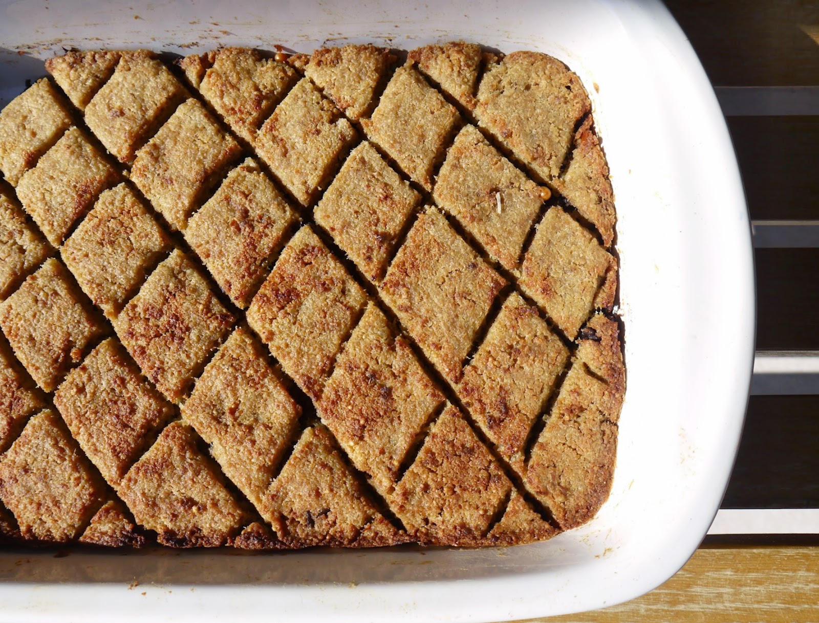 Bint Rhoda's Kitchen: Baked Kibbeh, or Kibbeh bi Saniyeh