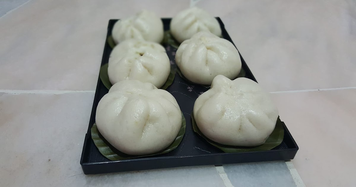 PAO WITH LOTUS PASTE FILLING (DOUGH USING BM) - 莲蓉包
