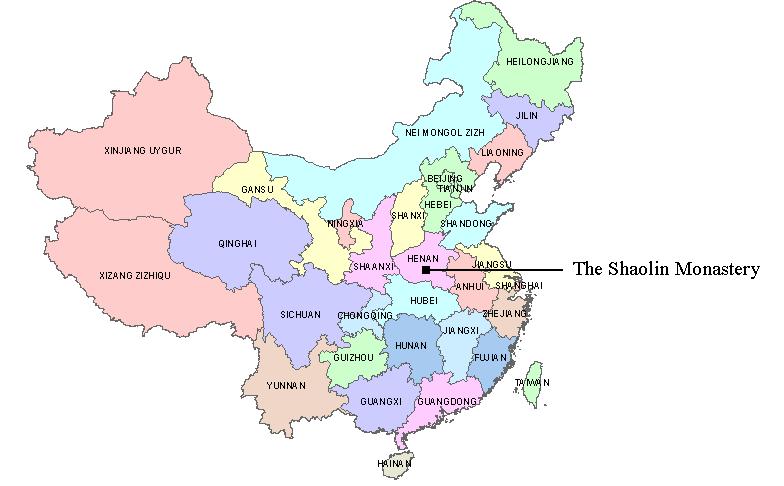 The Shaolin Monastery 少林寺