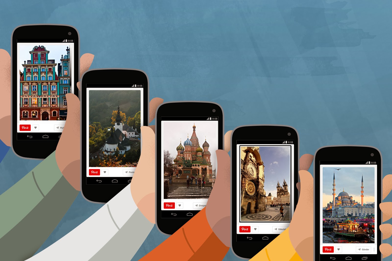 Pinterest Launches Refurbished Mobile Website Internationally ...