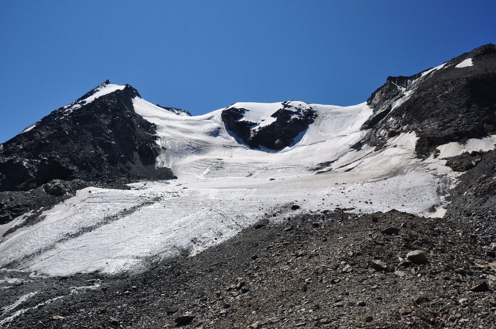 Le blog de Fab: Randonnée - Grand Col (2935m) et Approche du glacier du ...