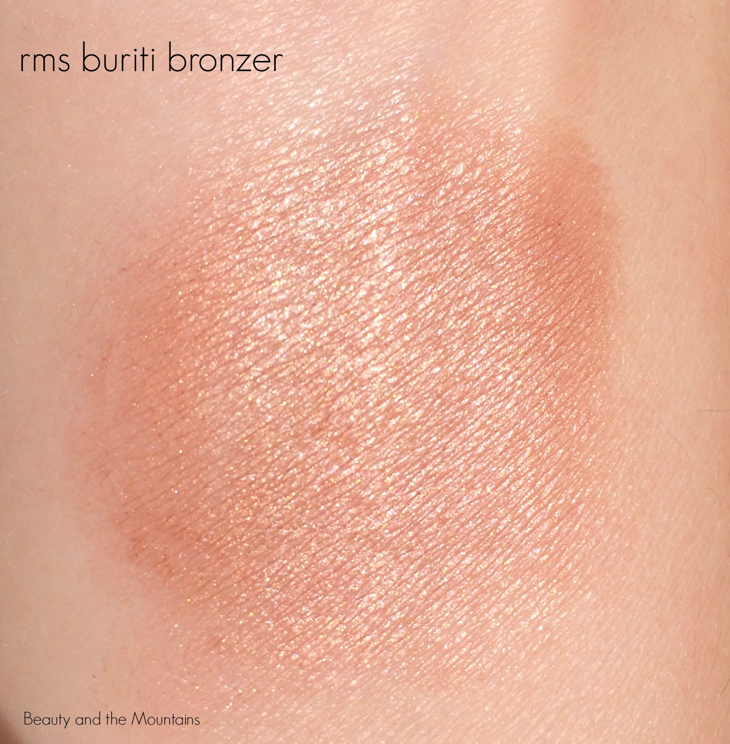 Beauty and the Mountains: rms beauty Buriti Bronzer