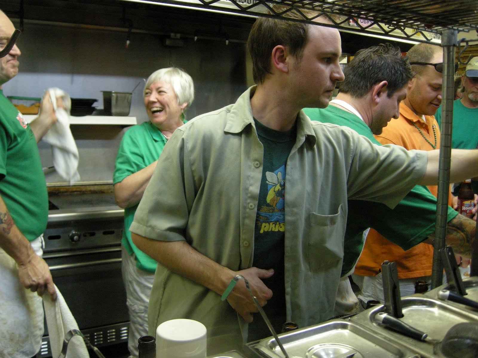 Kitchens Are Monkey Business: It's All About Oysters. Lucky 12 Tavern.