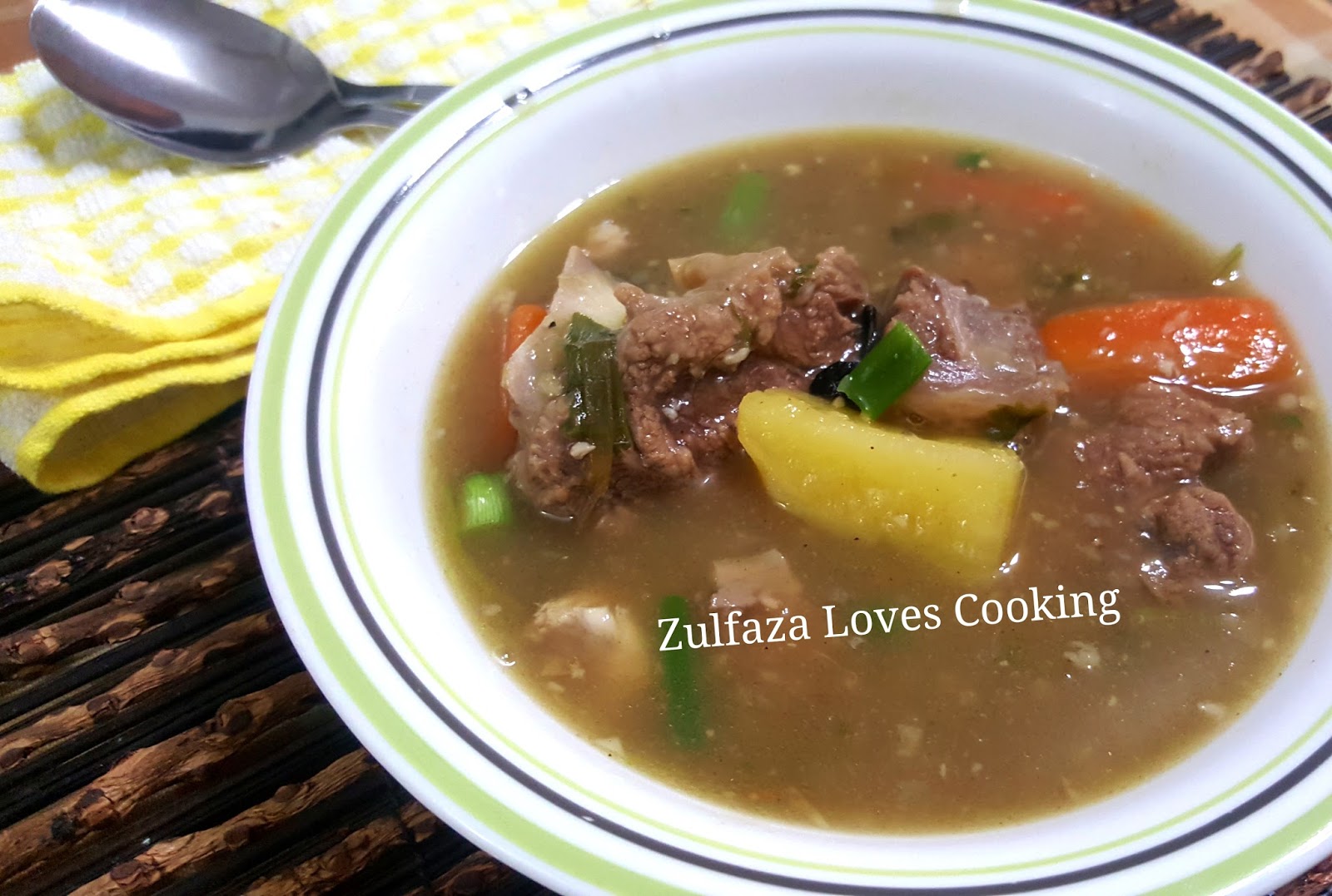 ZULFAZA LOVES COOKING: Sup Pekat Makmak