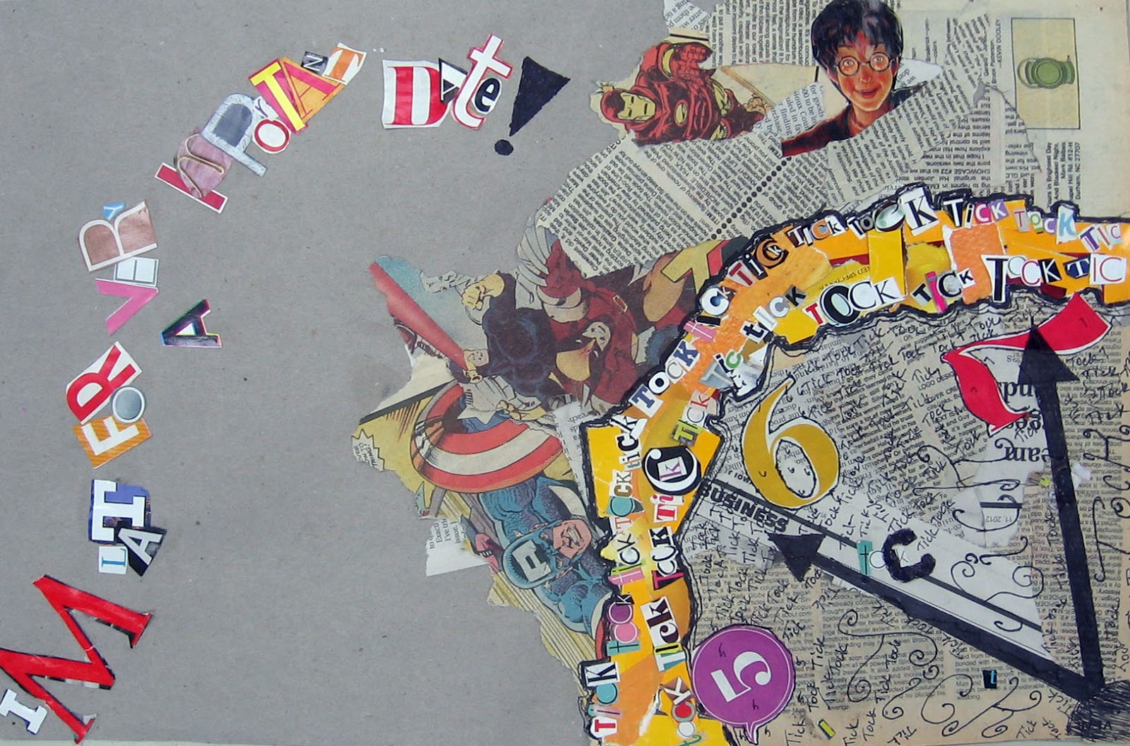 Art at OHS: Collages by Art 1 Class