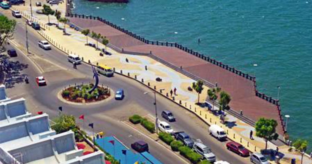 Seni Instalasi di teluk Kota Kinabalu 2016: Lokasi arca-arca instalasi