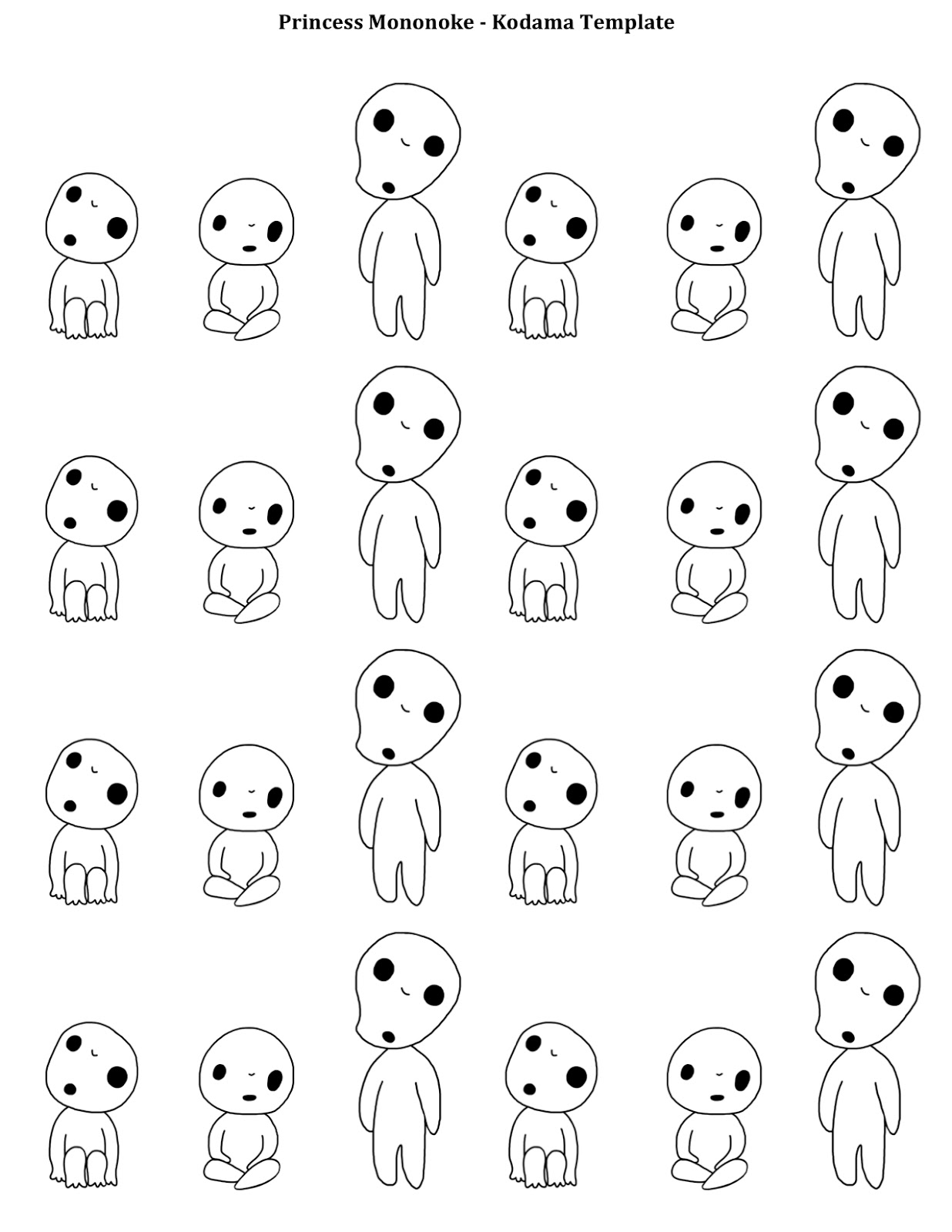 Fiction-Food Café: Kodama Log Cake for "Princess Mononoke" & "Wolf Girl"