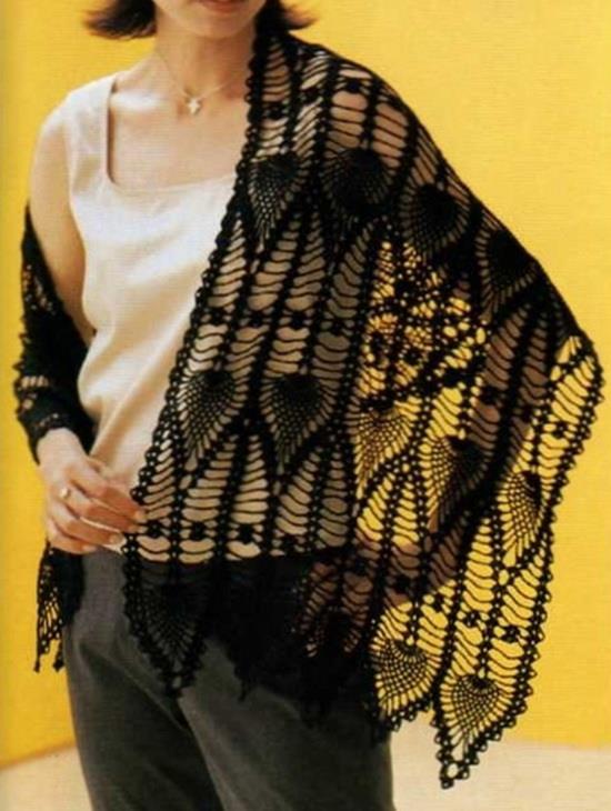 Ergahandmade: Crochet Shawl + Diagrams