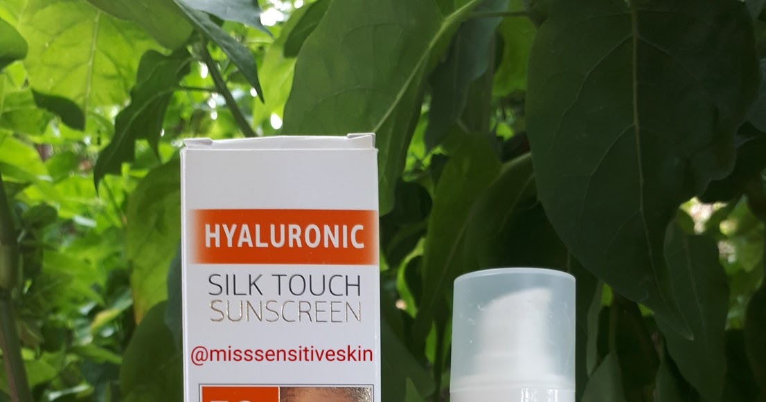 Miss Sensitive Skin: Hyaluronic Silk Touch Sunscreen spf 50 by Froika ...