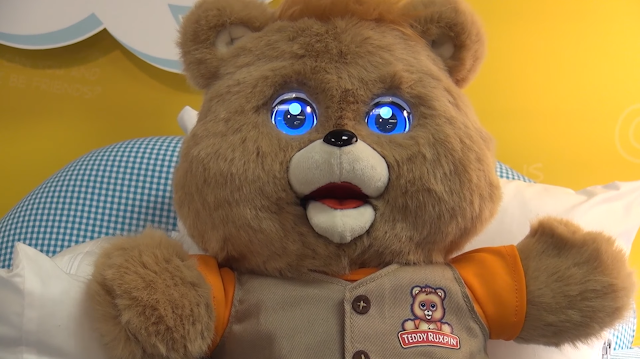 The New Teddy Ruxpin Comes With LCD Eyes And 4GB Internal Hard Drive