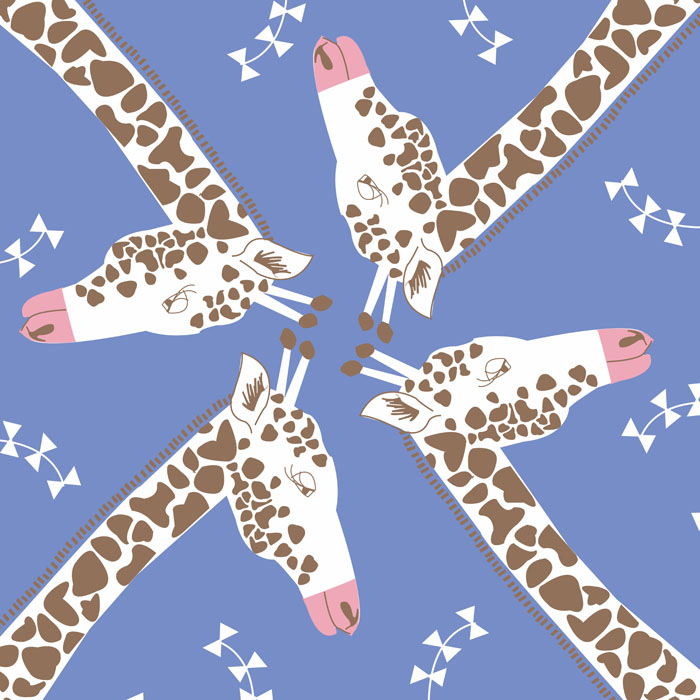 Hello Hannah Bowen: Jazzy Giraffe Beta Fashion Scarf Design