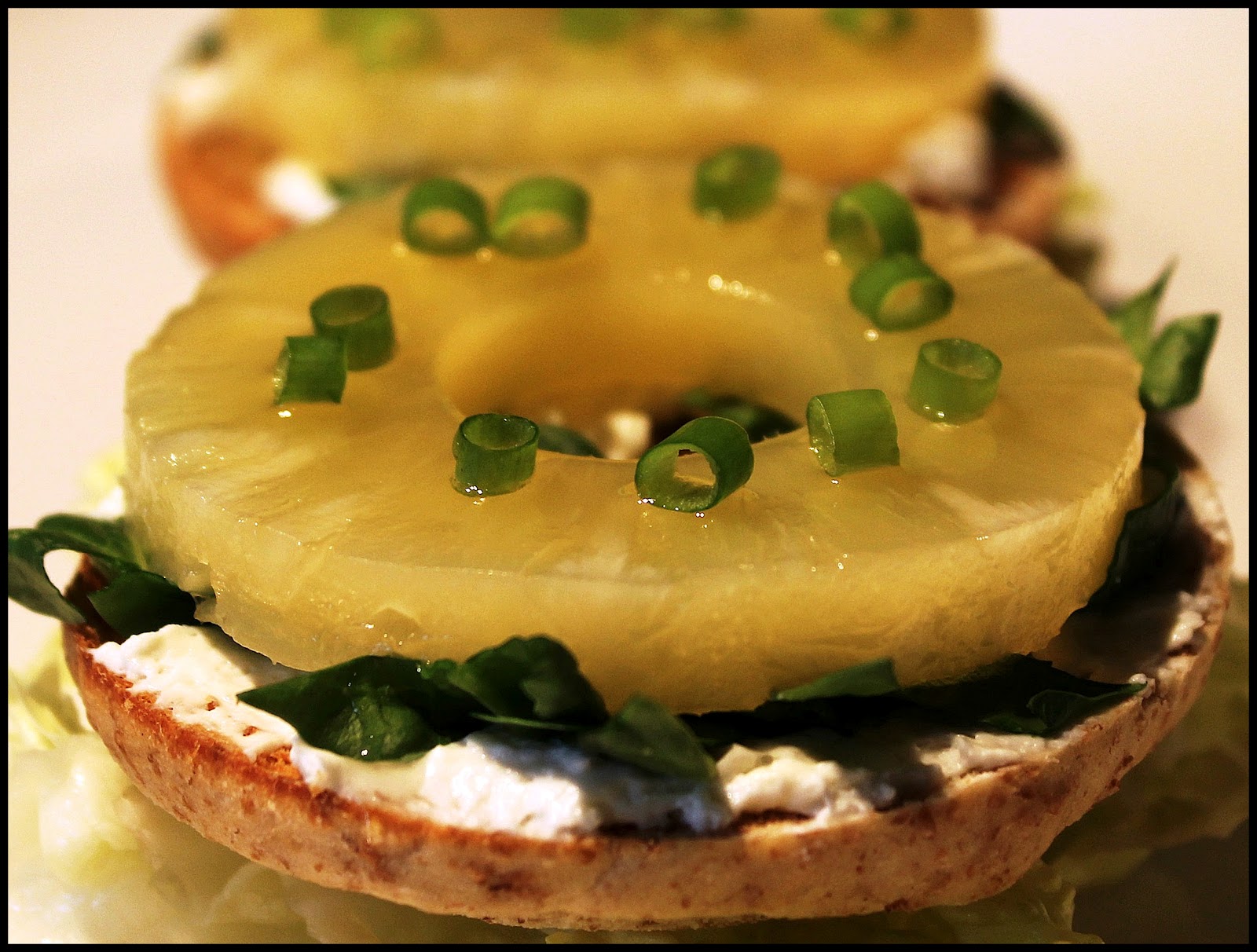 Sandra's Alaska Recipes: SANDRA’S TROPICAL OPEN-FACED BAGEL AFTERNOON ...