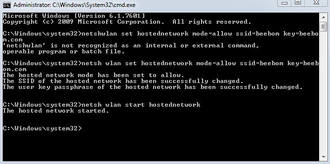 Wi-Fi Hotspot using Command Prompt | Tech360