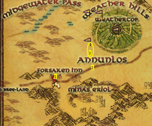 LOTRO Levelling Guide: Book 2: The Red Maid & Lone Lands (20-30)