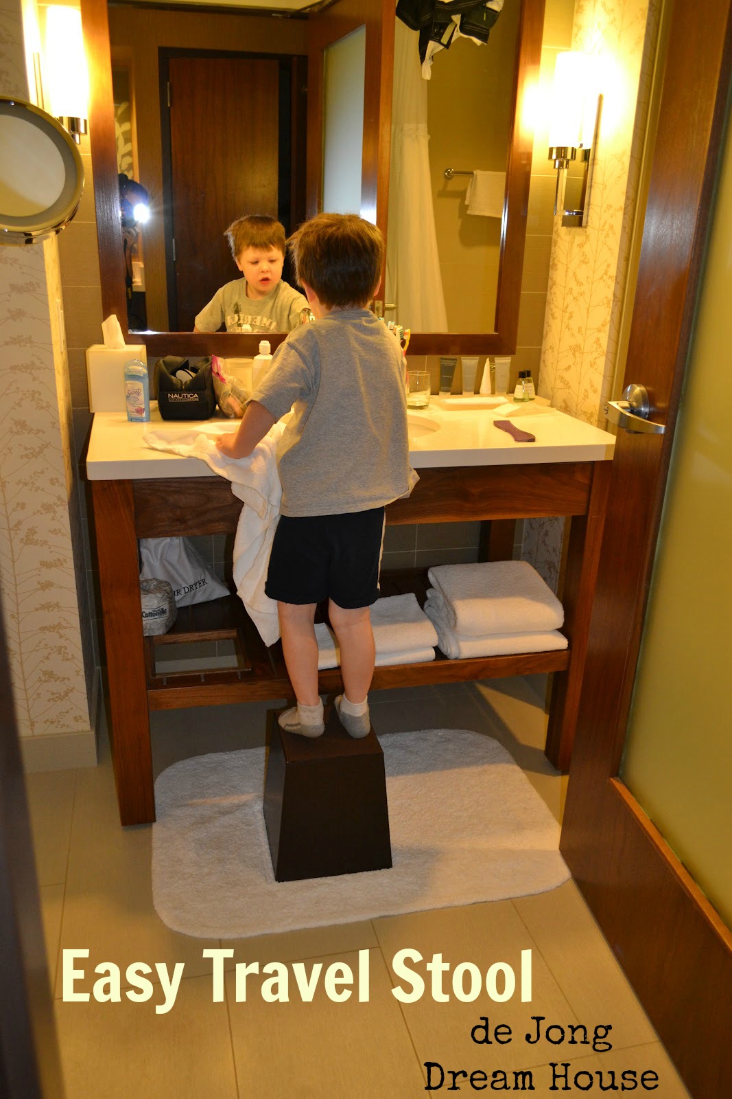 de Jong Dream House: Easy Fixes #2: Easy Travel Step Stool
