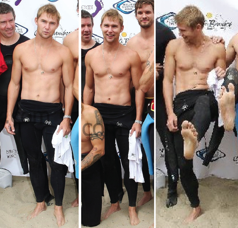 my new plaid pants: Good Morning, Gratuitous Brian Geraghty