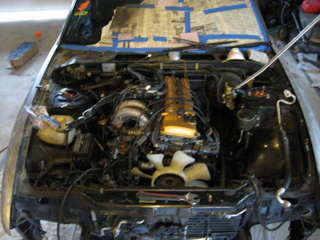 Eternal Japan: Build: KA24E to KA24DE Swap 1990 Nissan 240sx