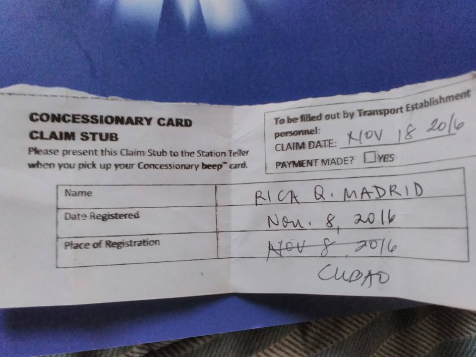 Purple Plum Fairy: How to get Beep Cards for PWD (Persons with ...