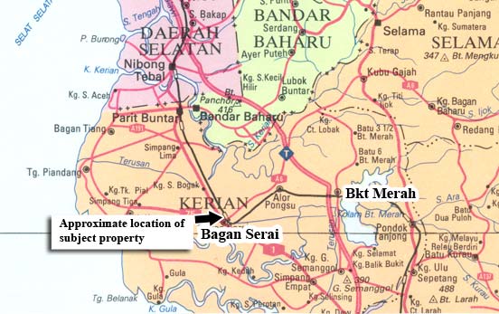 DUNIA KITA: peta bagan serai