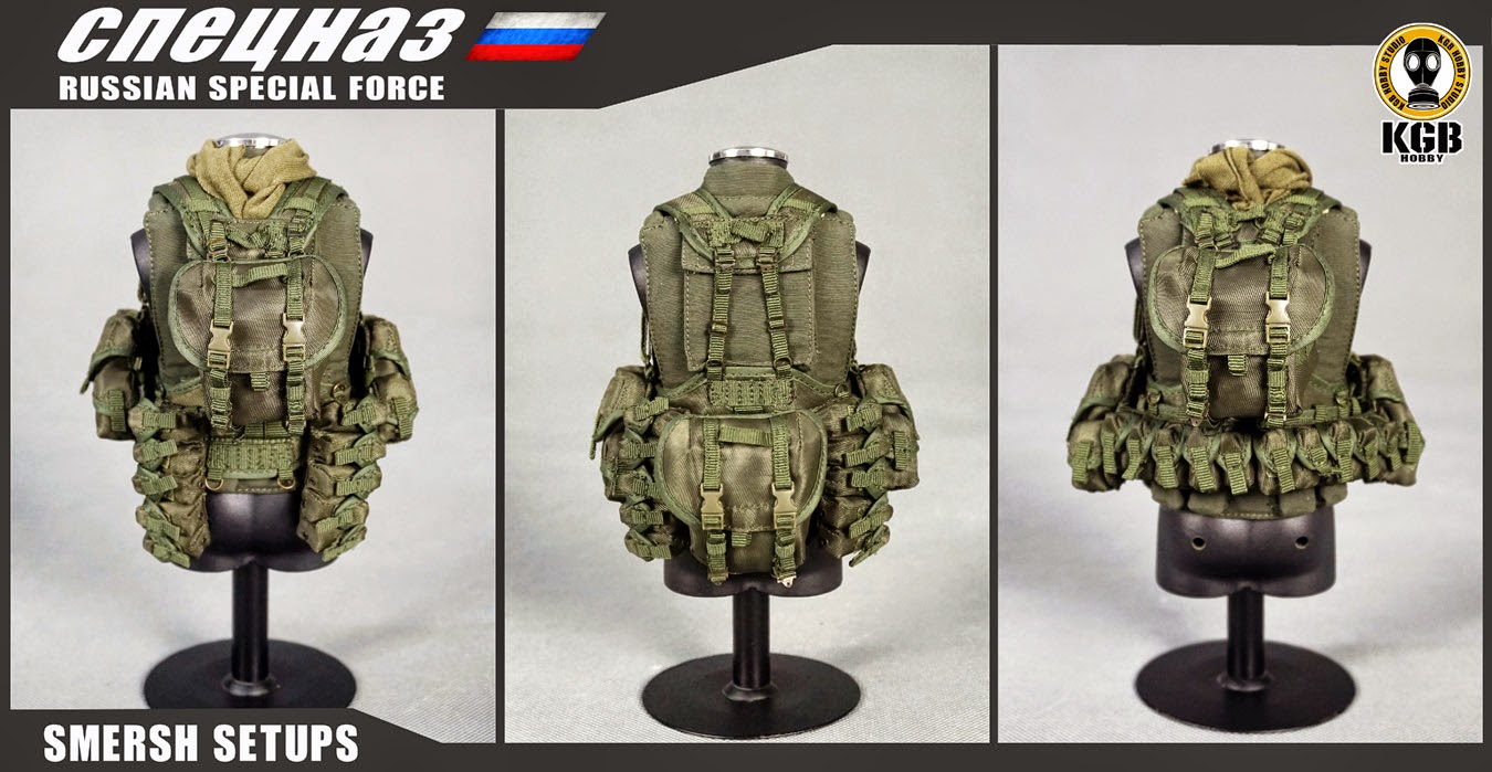 toyhaven: Incoming: KGB Hobby 1/6 scale Russian Special Forces Outfit ...