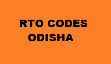 Regional Transport Office (RTO) Codes of Odisha All District