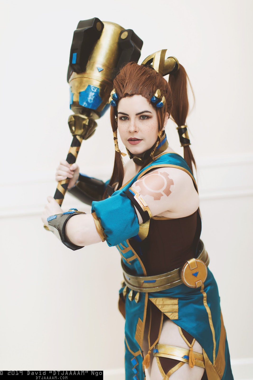 STRUCK FIRST: Becka Noel + Saya Costumes as Symmetra and Brigitte!