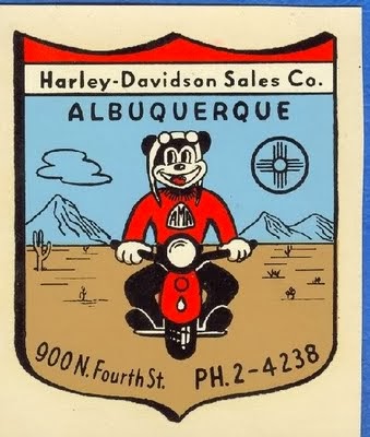 GeekBobber: Albuquerque Motorcycle Club Decal