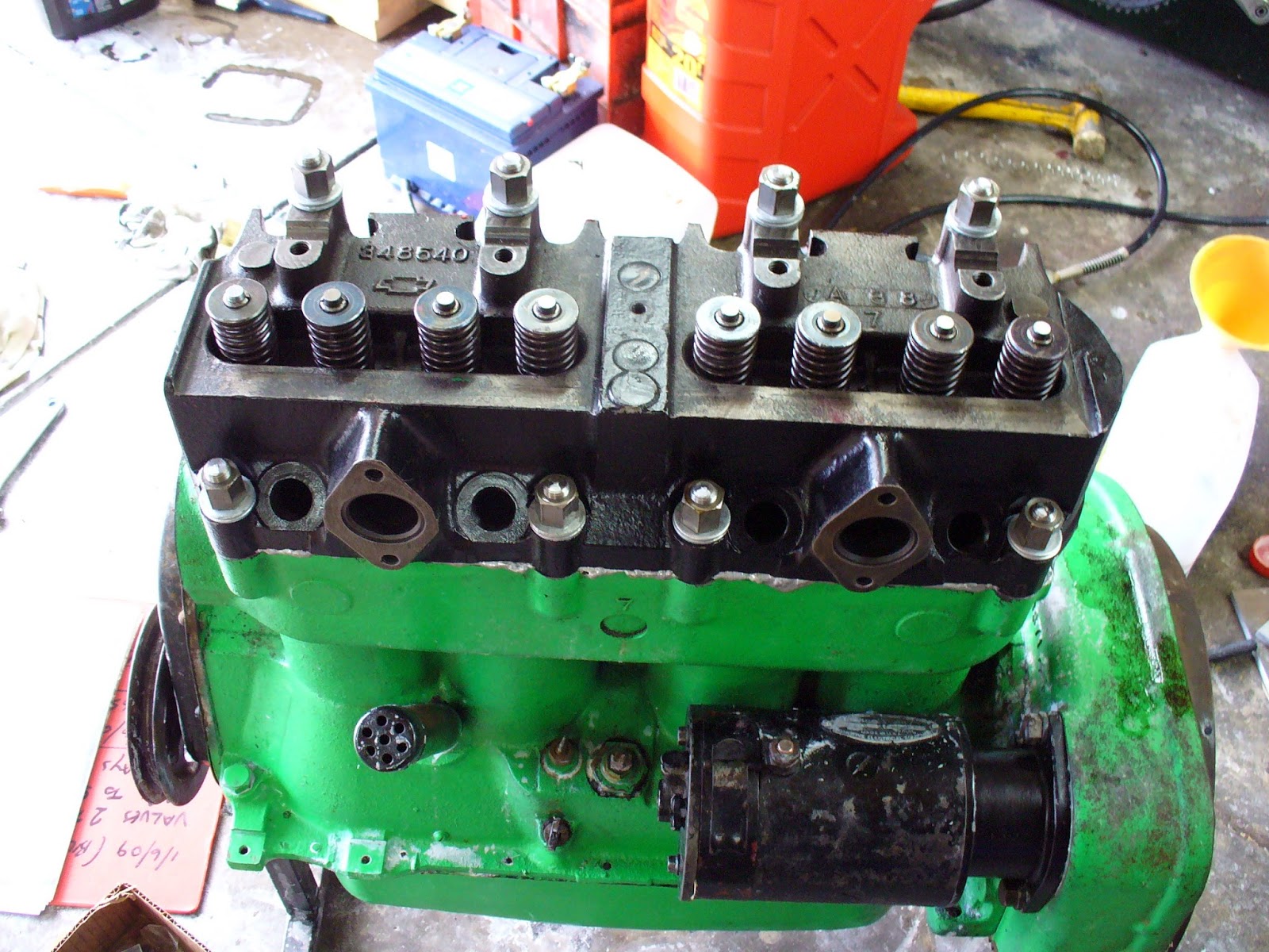 My 1928 Chevrolet: Building up a Spare Engine (1927) for the Red Chev ...