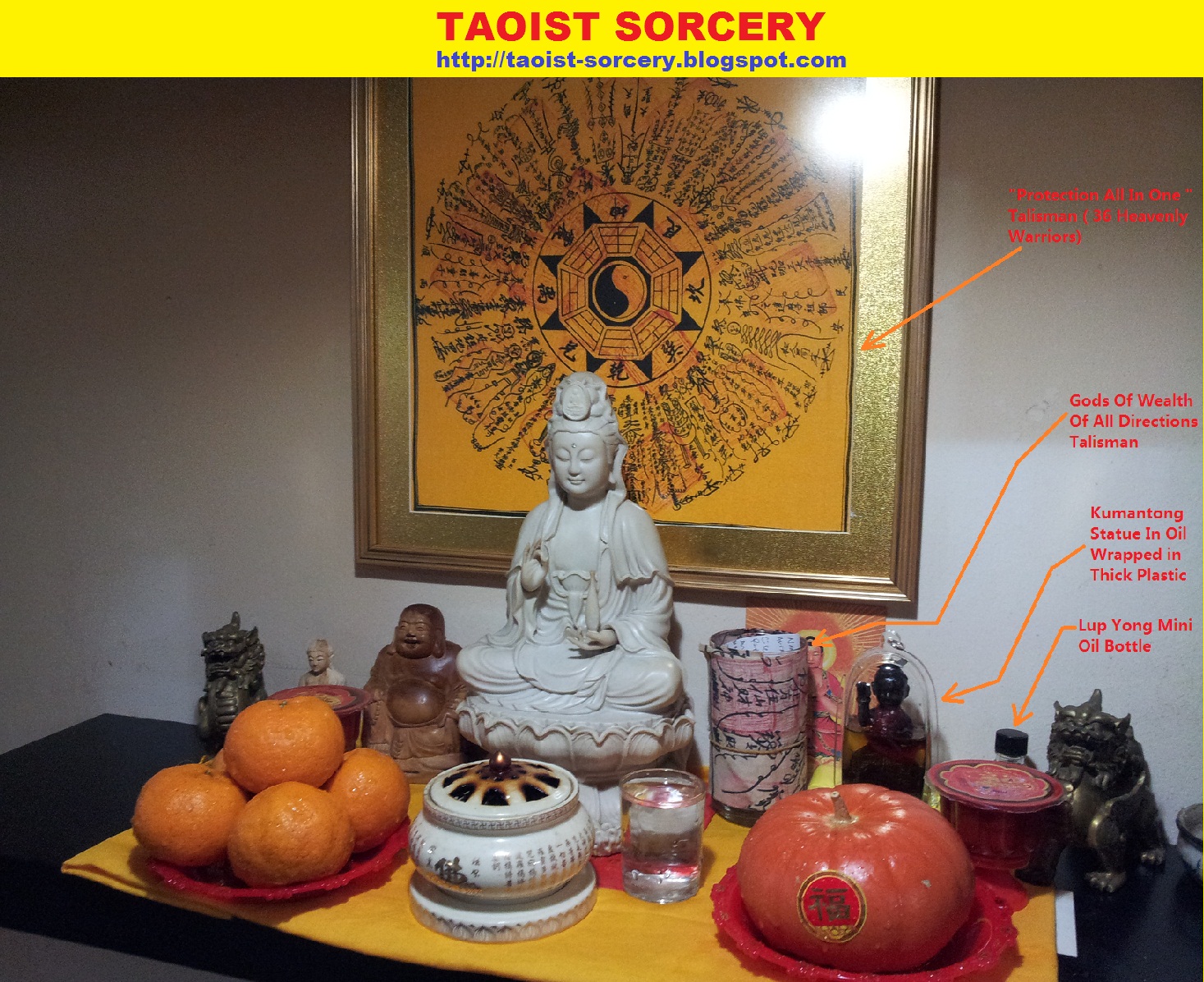 TAOIST SORCERY: Activate Your Taoist Altar with "36 Heavenly Warriors ...