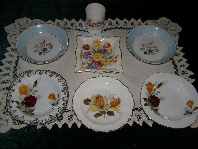 Just a little something: History through china - cherished pin dishes