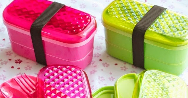 little japan mama : Double Tier Bento Box Set Jewellunch