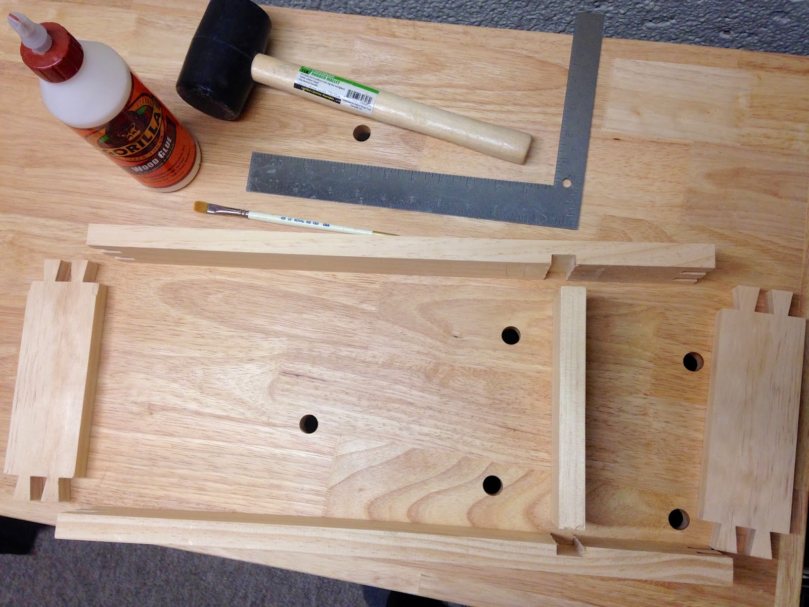 The Project Lady - Singer Sewing Machine Wood Base Tutorial (Pictures ...