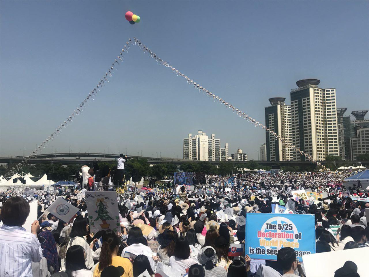 [HWPL] 'Declaration of Peace and Restoration of Light' was proclaimed ...
