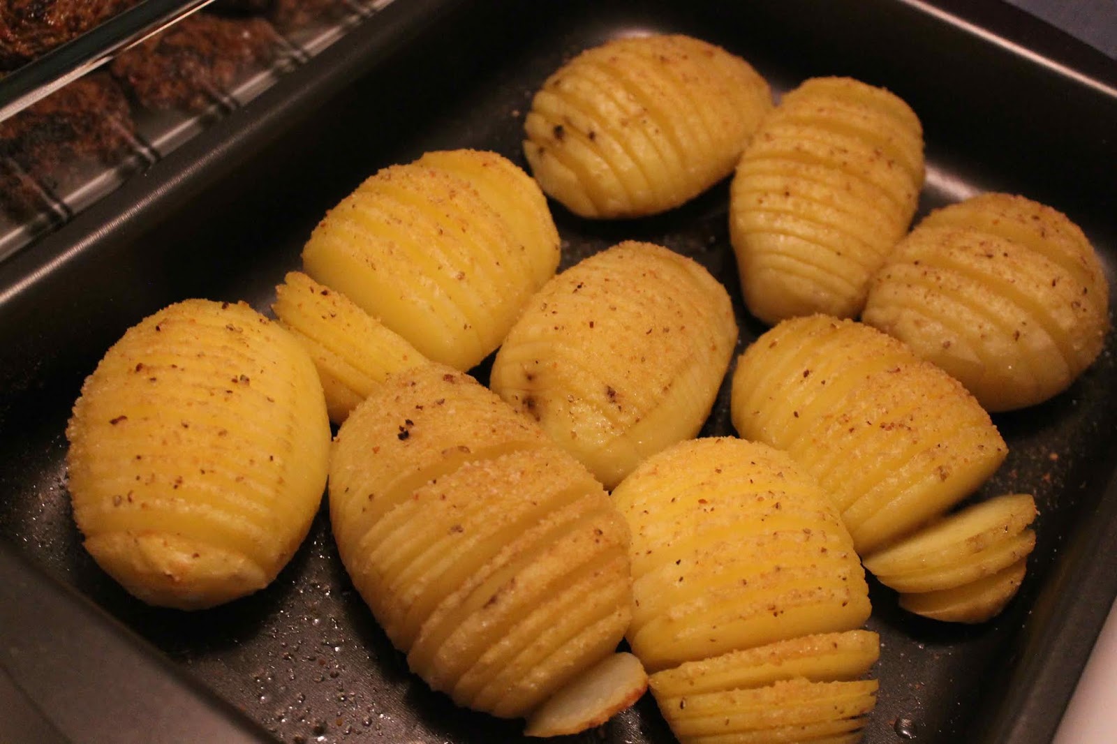 Få lite Matro: Hasselbackspotatis